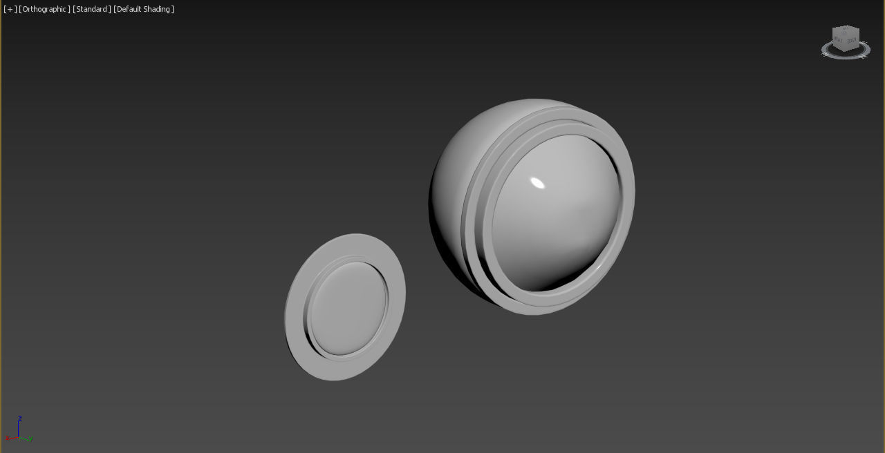 car headlight 3D model | CGTrader