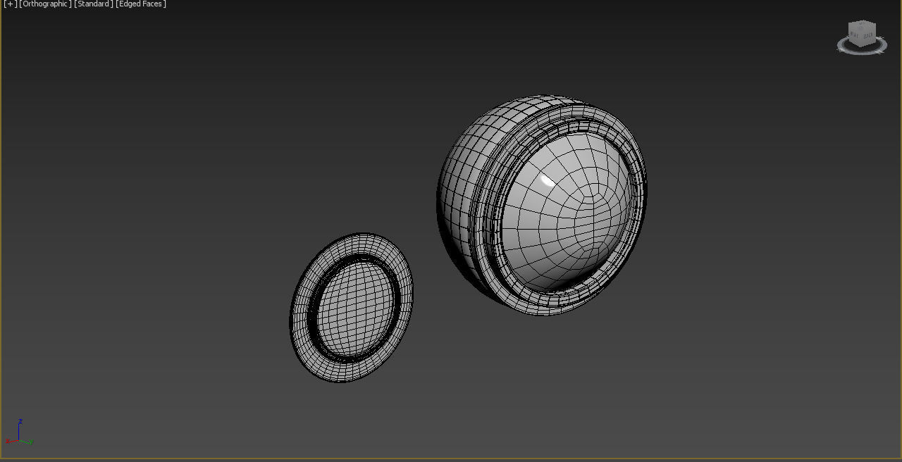 car headlight 3D model | CGTrader