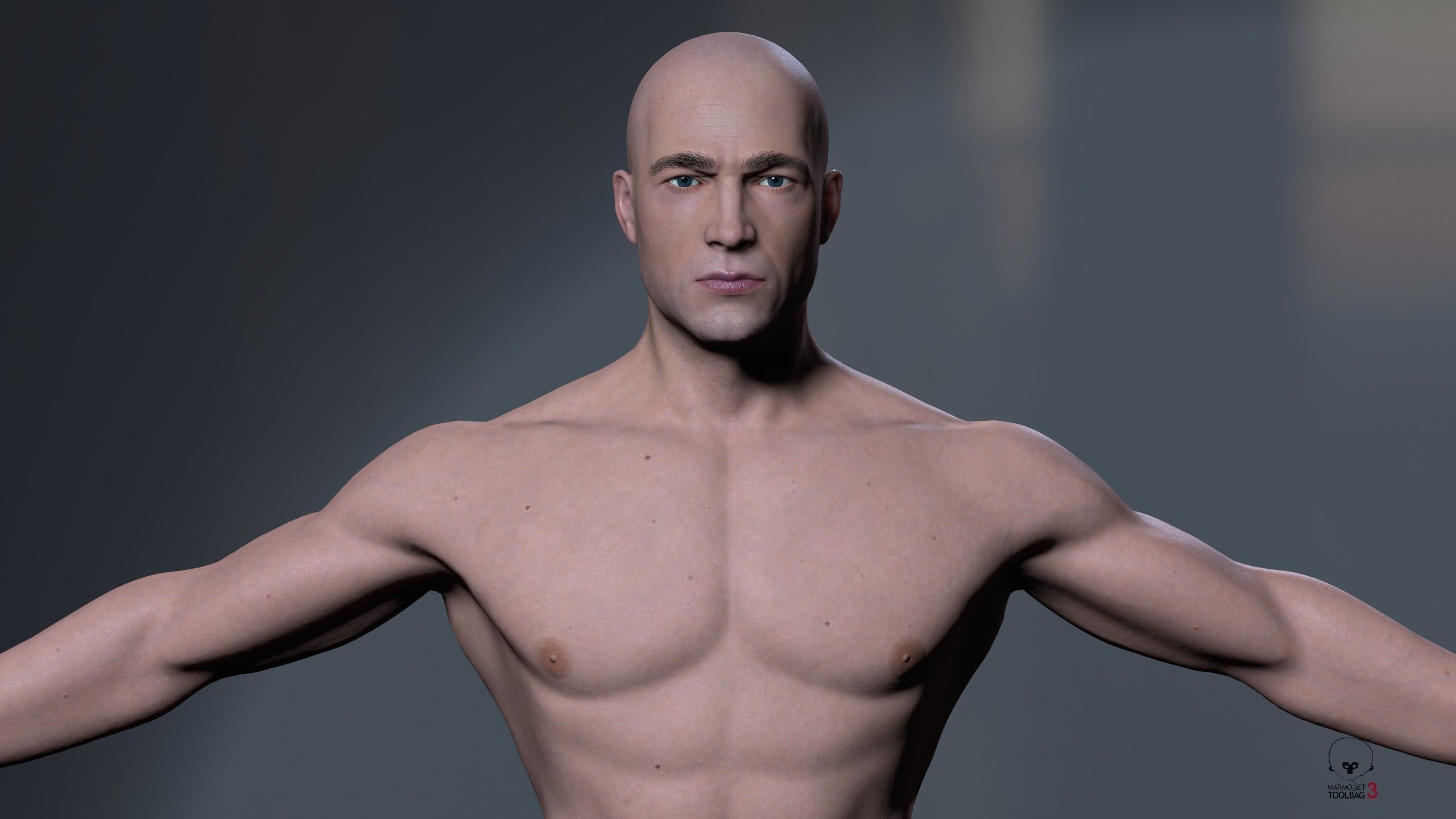 3D model Male Body 01 VR / AR / low-poly | CGTrader