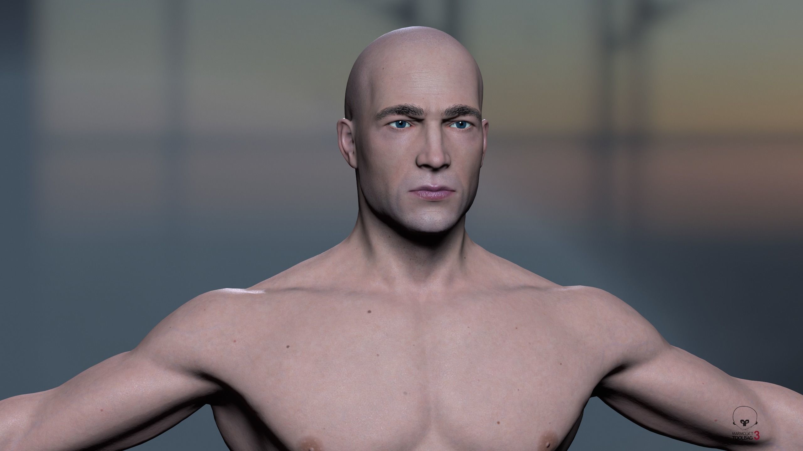 3D model Male Body 01 VR / AR / low-poly | CGTrader