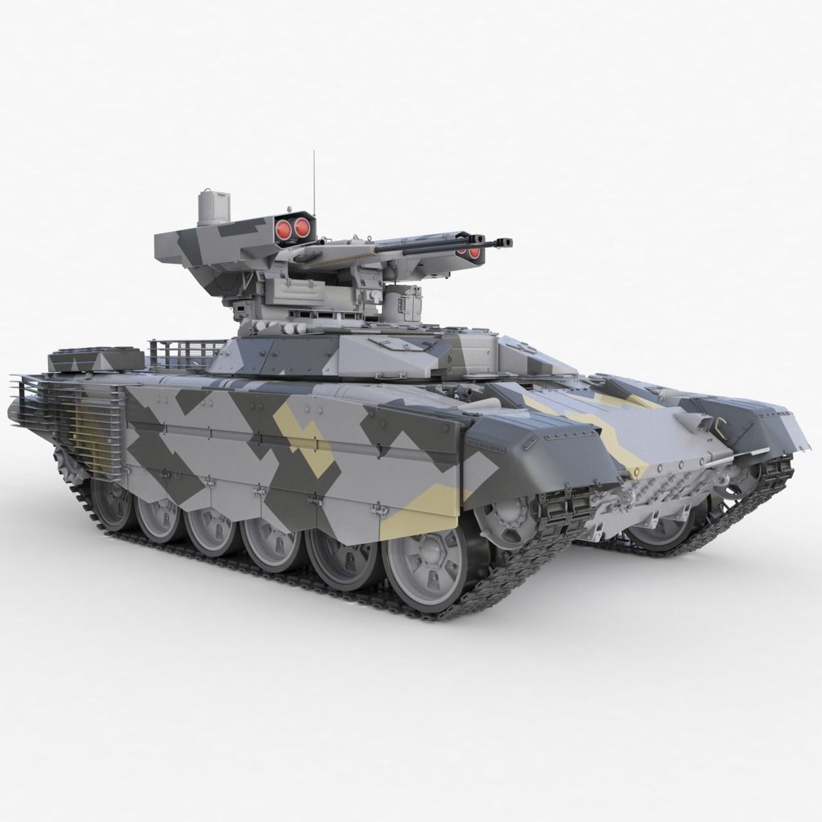 Tank Terminator BMPT 72 3D model | CGTrader