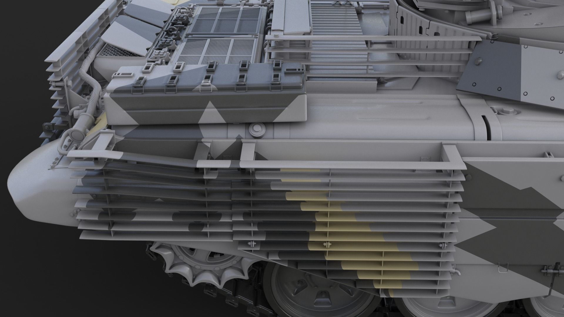 Tank Terminator BMPT 72 3D model | CGTrader