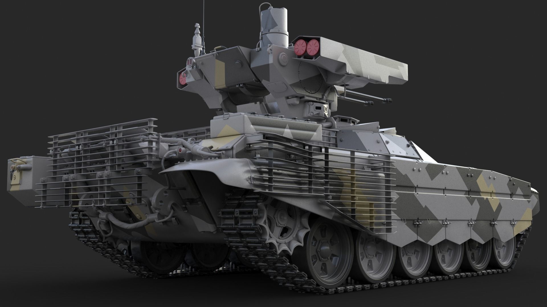 Tank Terminator BMPT 72 3D model | CGTrader