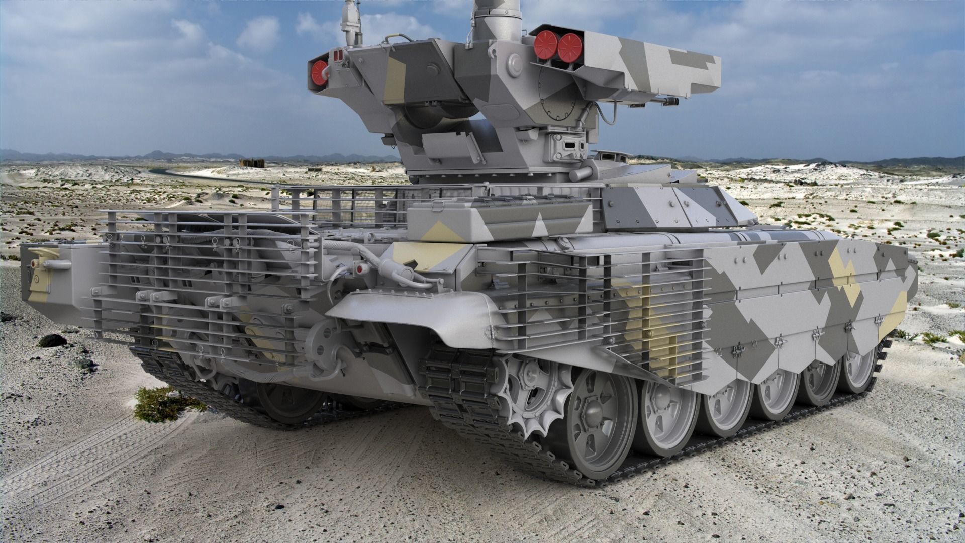 Tank Terminator BMPT 72 3D model | CGTrader