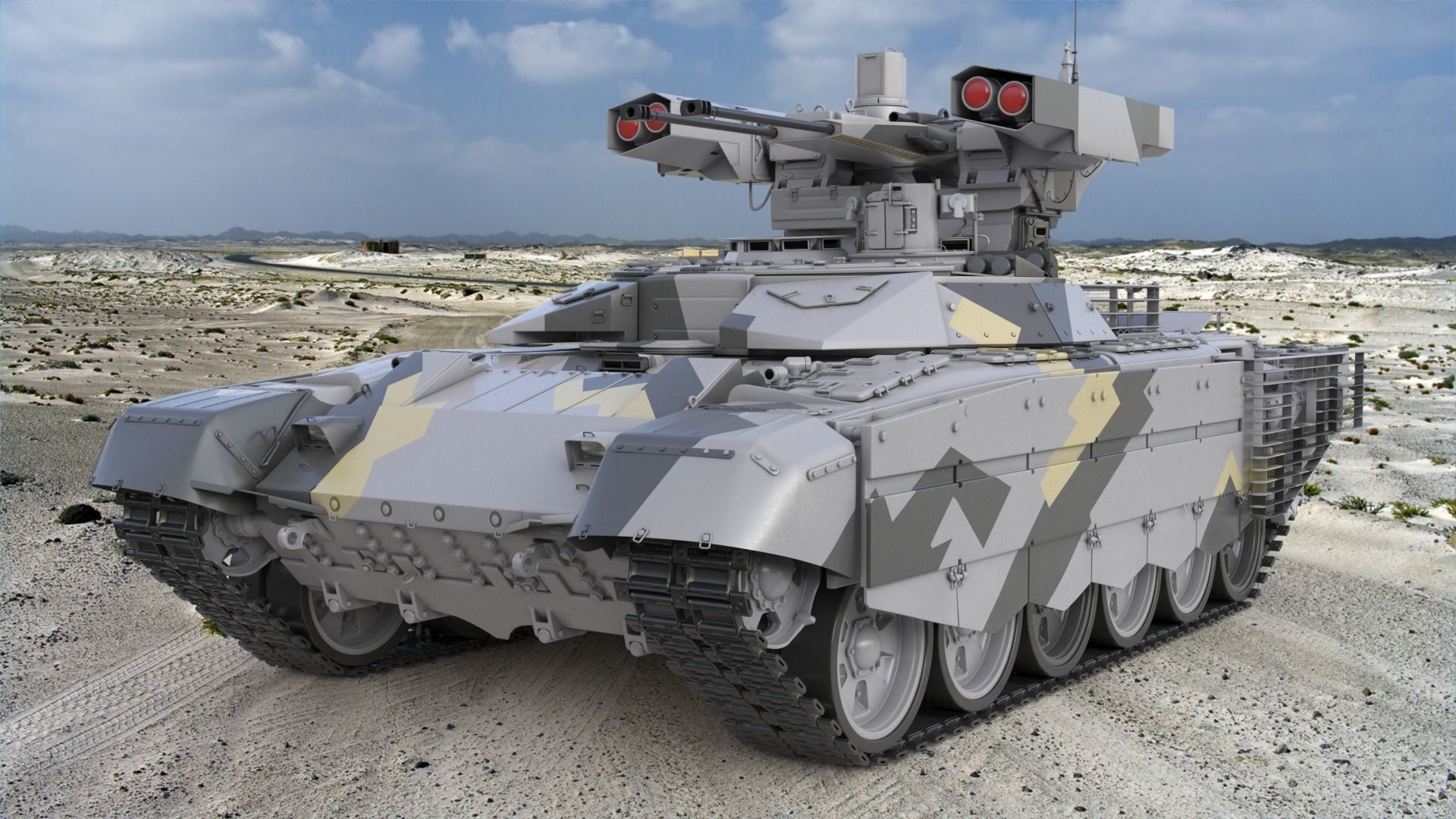 Tank Terminator BMPT 72 3D model | CGTrader