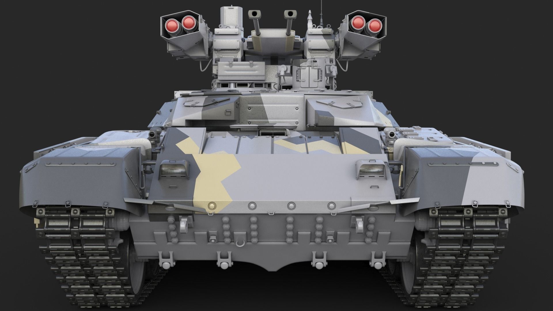 Tank Terminator BMPT 72 3D model | CGTrader