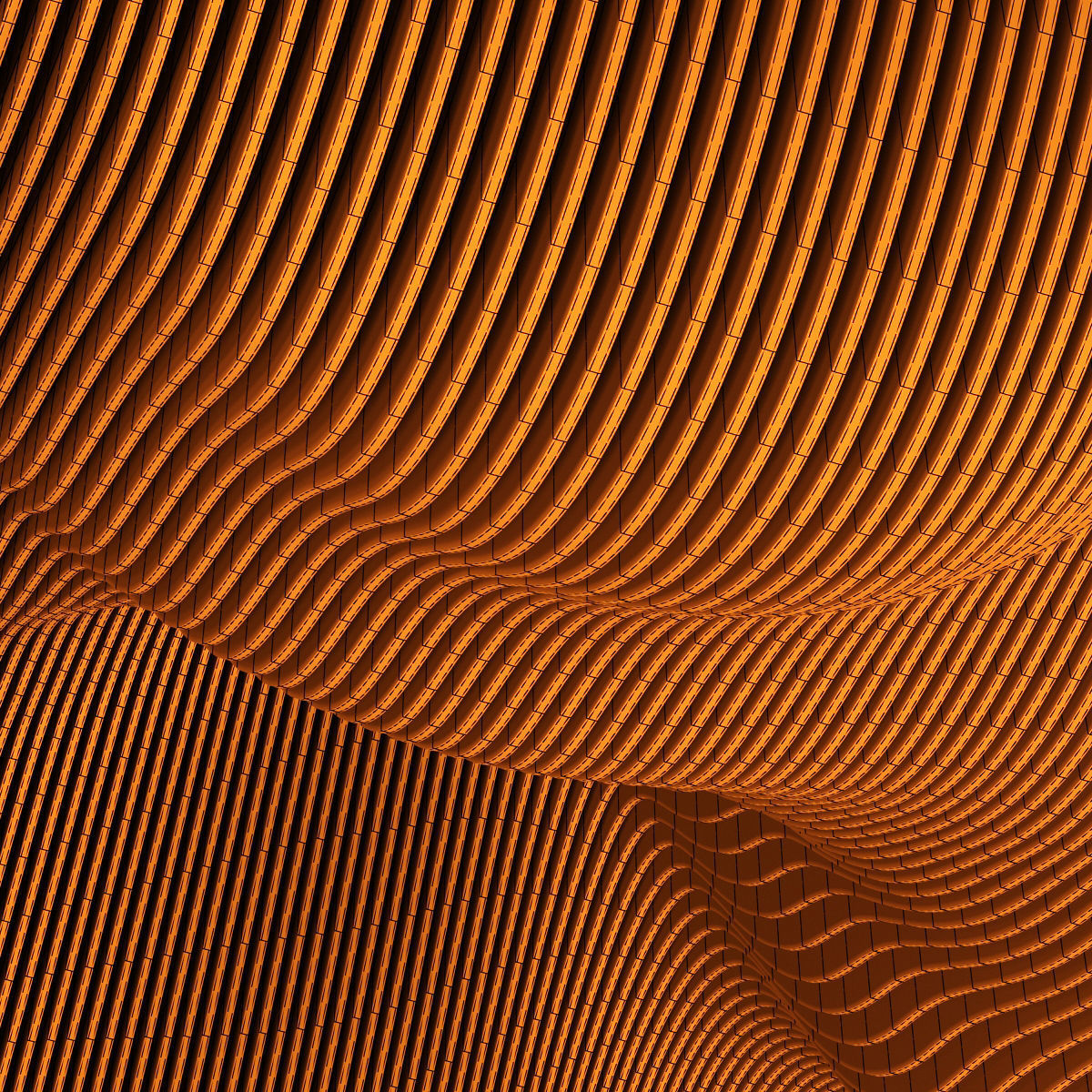 Parametric hall n5 3D model | CGTrader