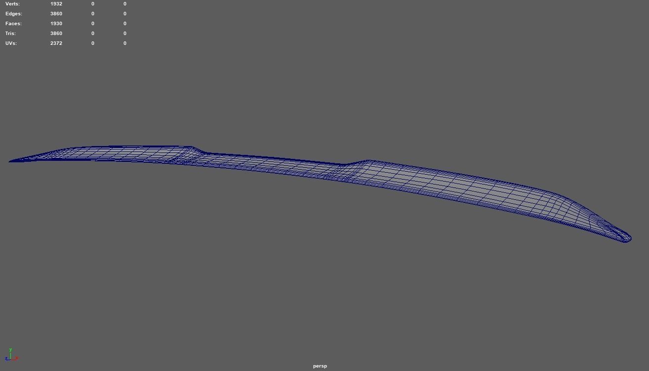 3D model Car Spoiler 010 VR / AR / low-poly | CGTrader