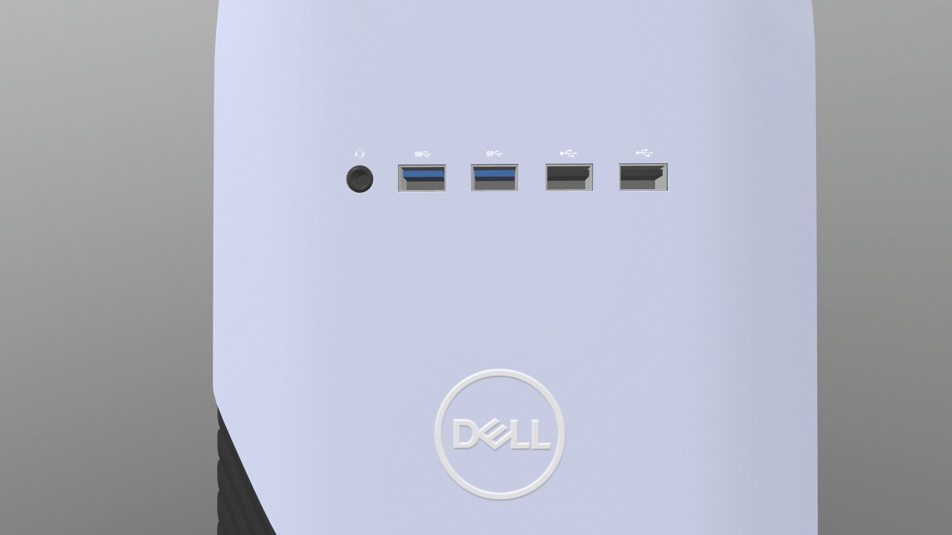 Dell CPU Machine 3D model | CGTrader