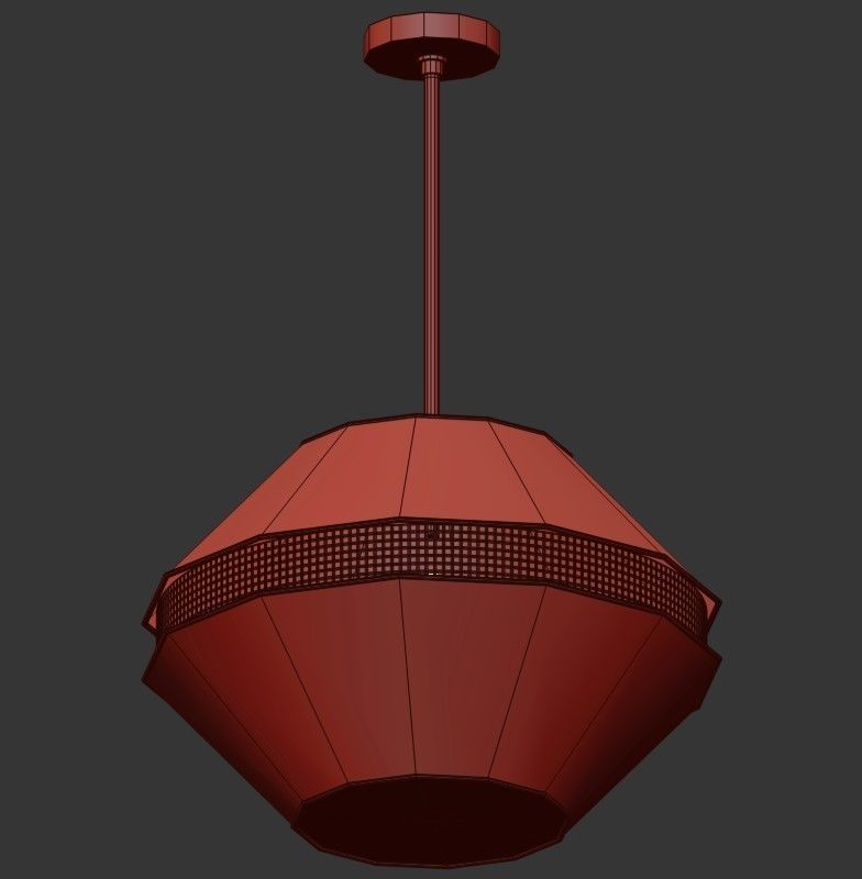 Ella Pendant 3d Model Cgtrader