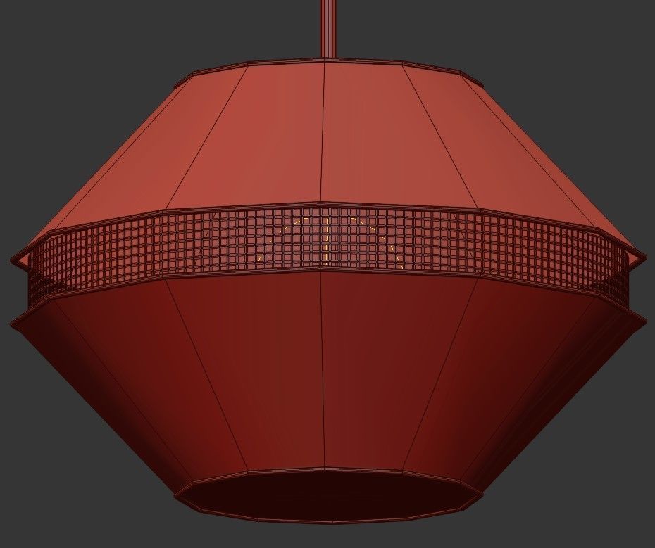 Ella Pendant 3d Model Cgtrader