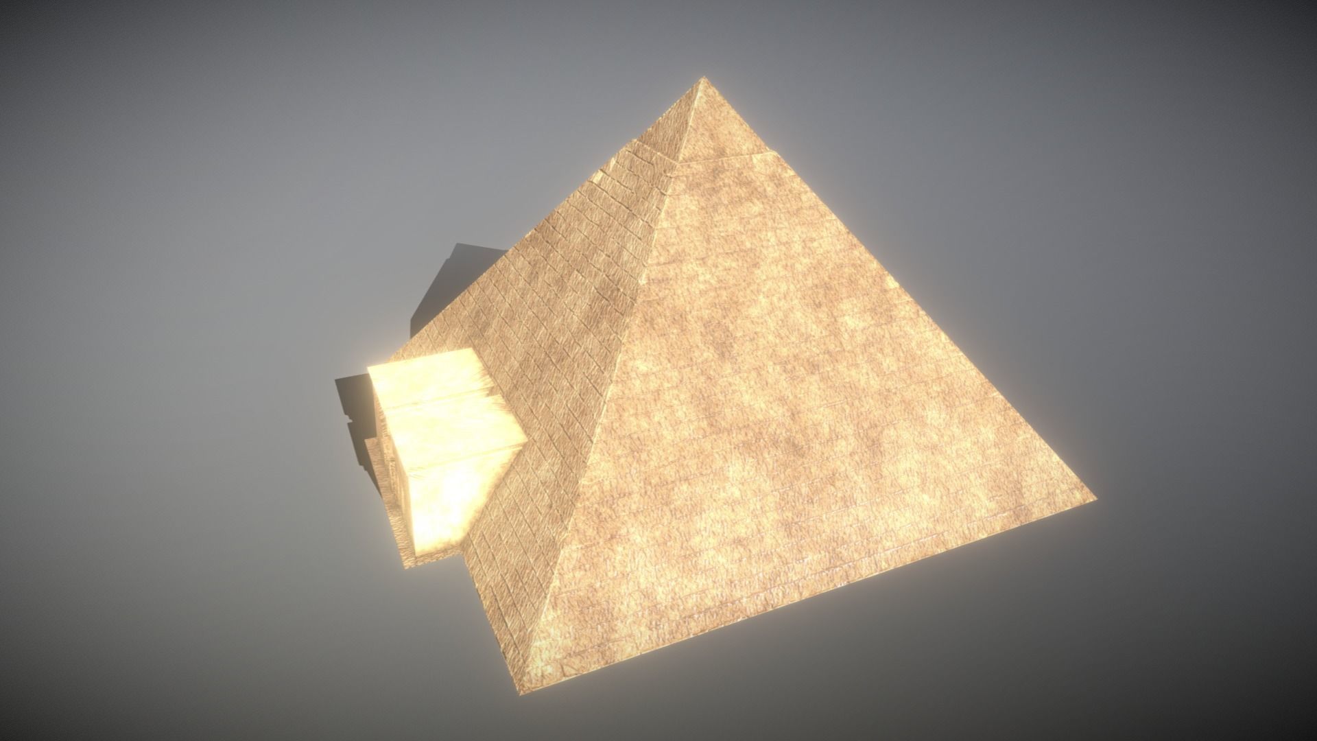 3D model Egyptian Pyramids VR / AR / low-poly | CGTrader