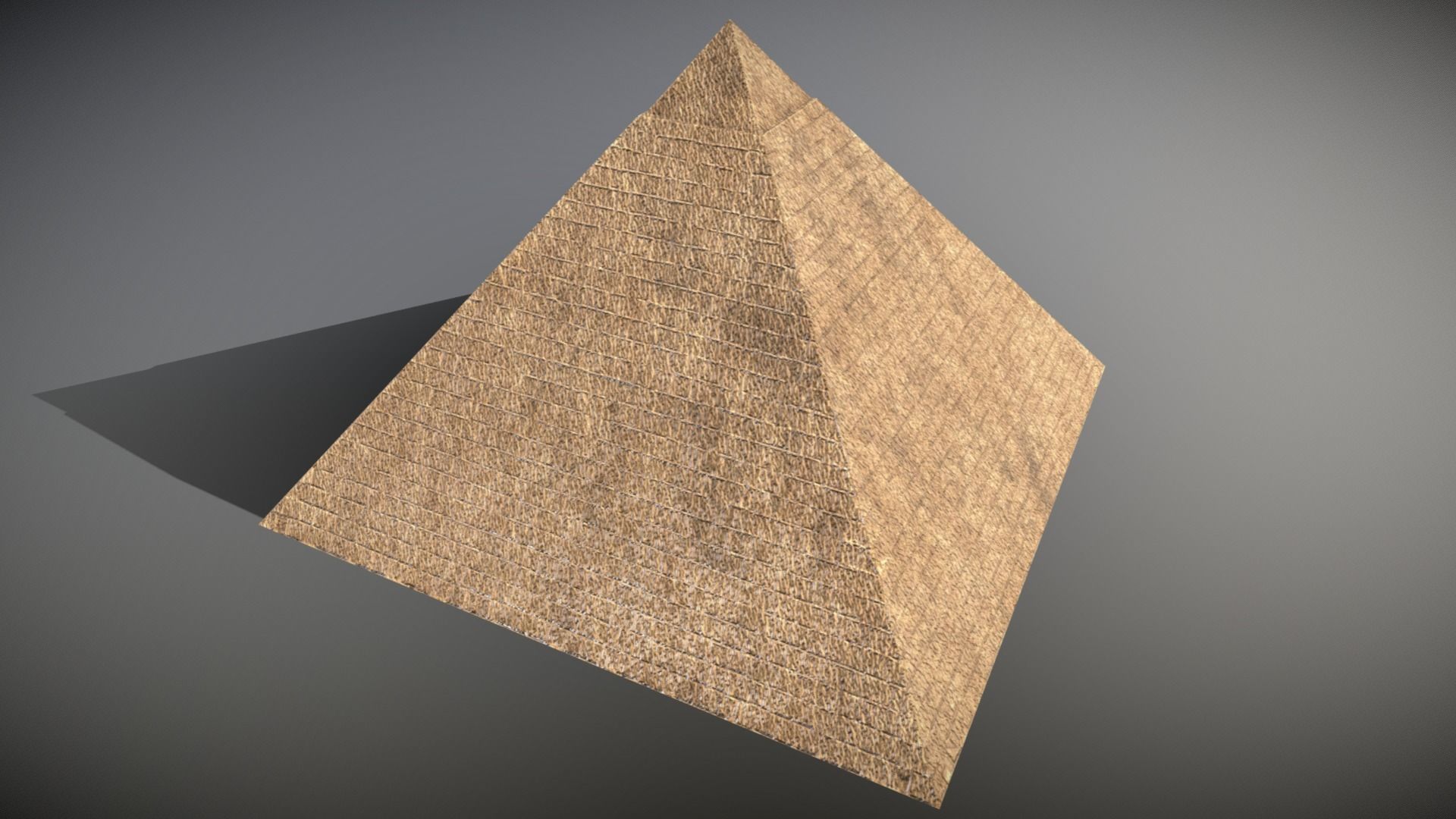 3D model Egyptian Pyramids VR / AR / low-poly | CGTrader