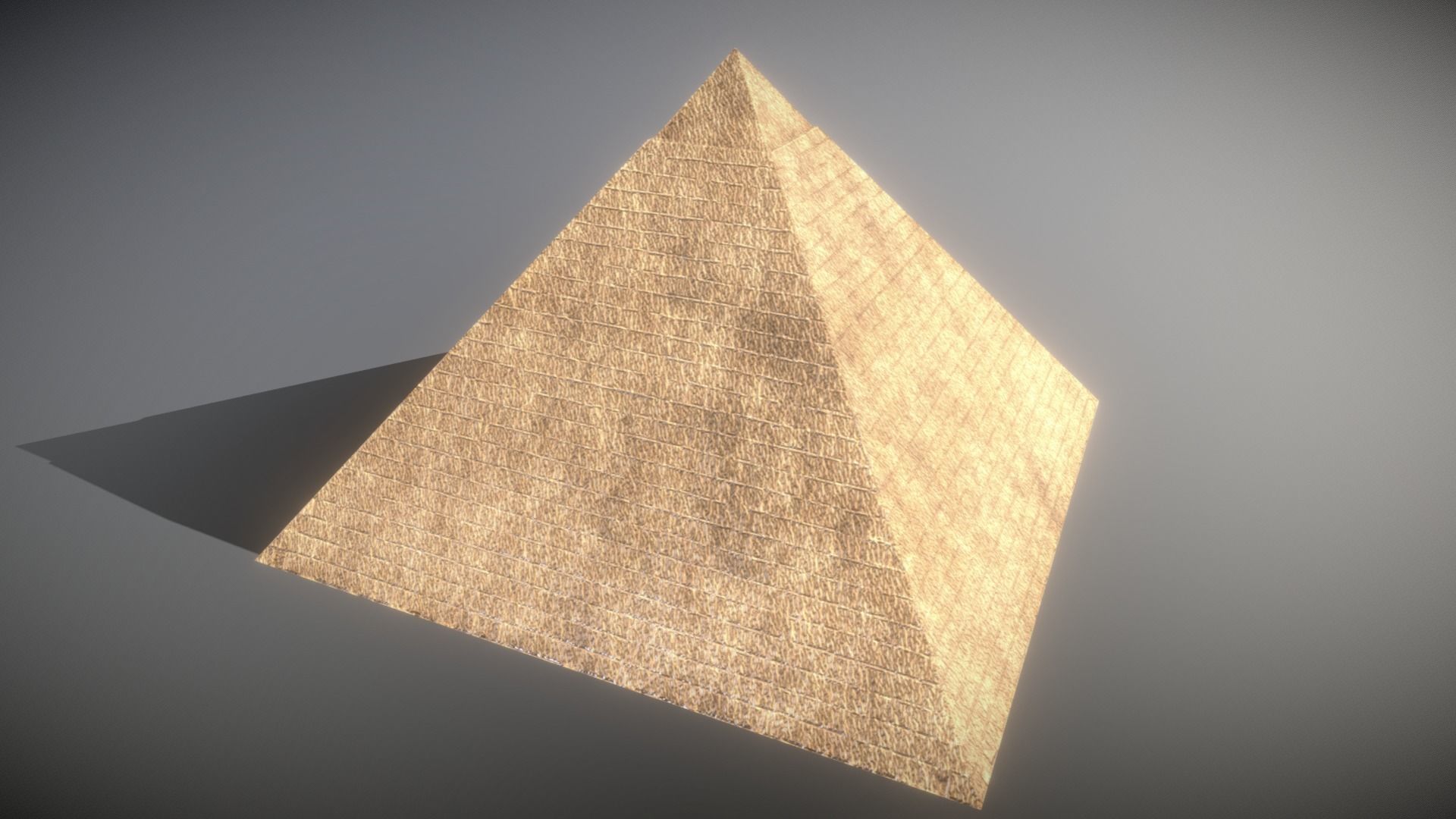 3D model Egyptian Pyramids VR / AR / low-poly | CGTrader