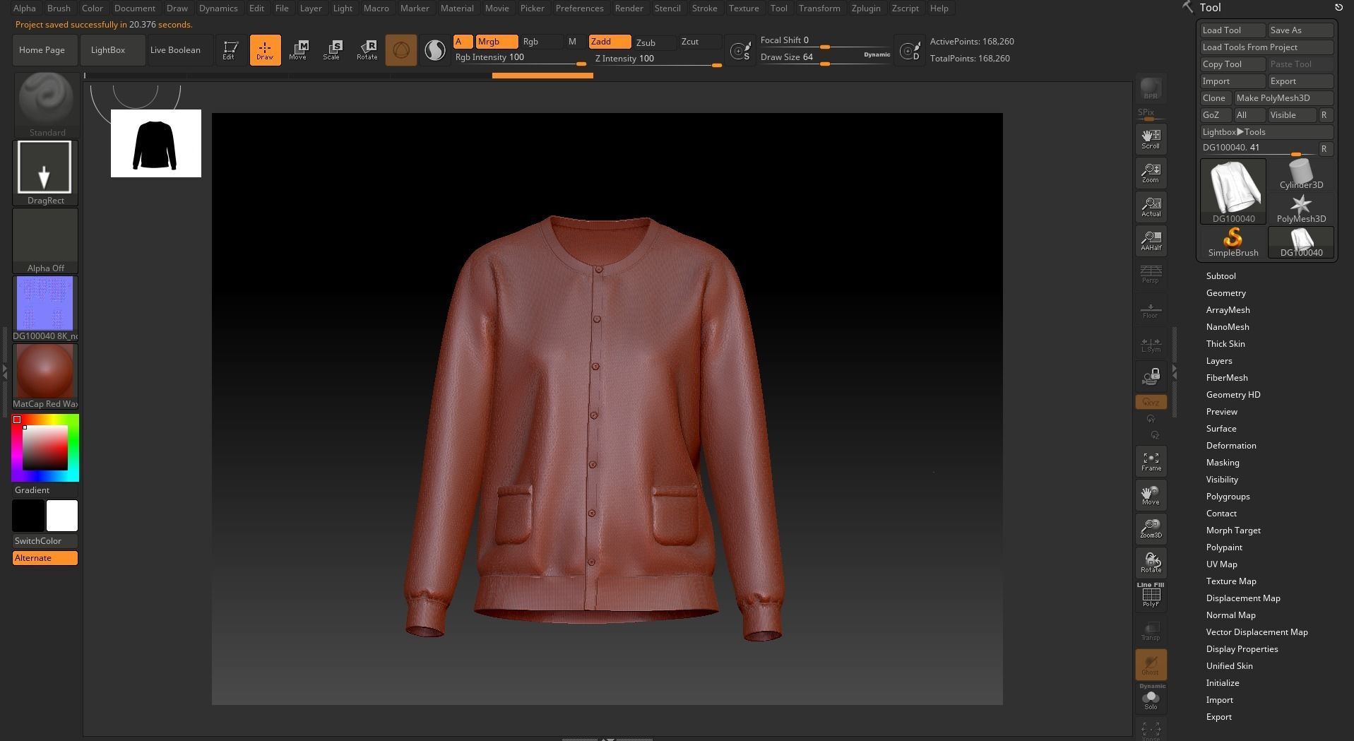Classic Women Knit Jacket Design 3D model | CGTrader