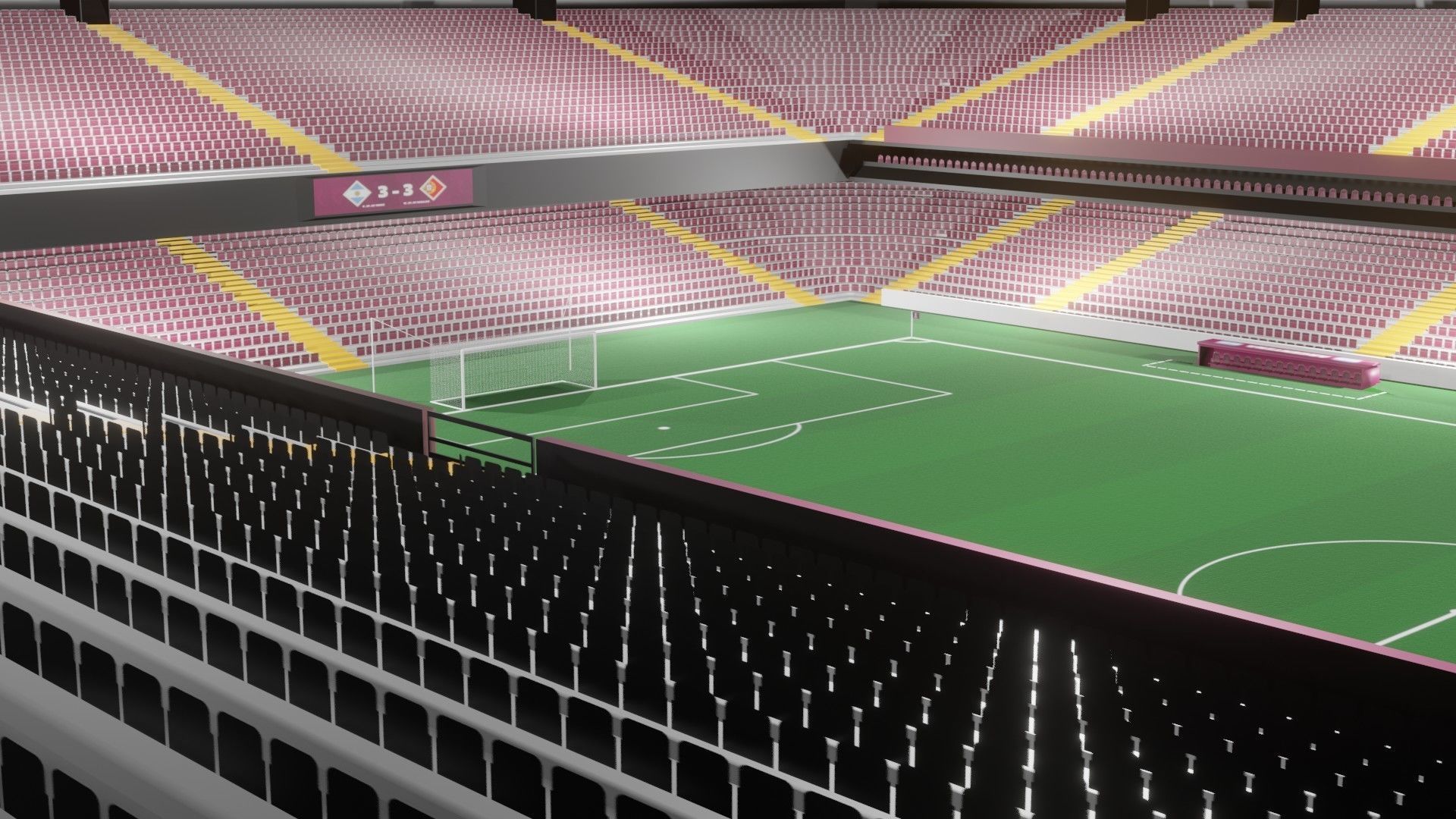 World Cup 2022 Qatar Concept Stadium 3D model | CGTrader