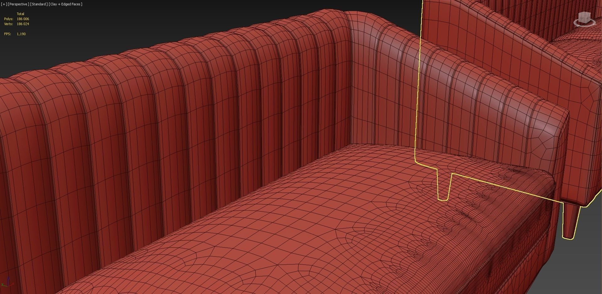 sofa gillian 3D model | CGTrader