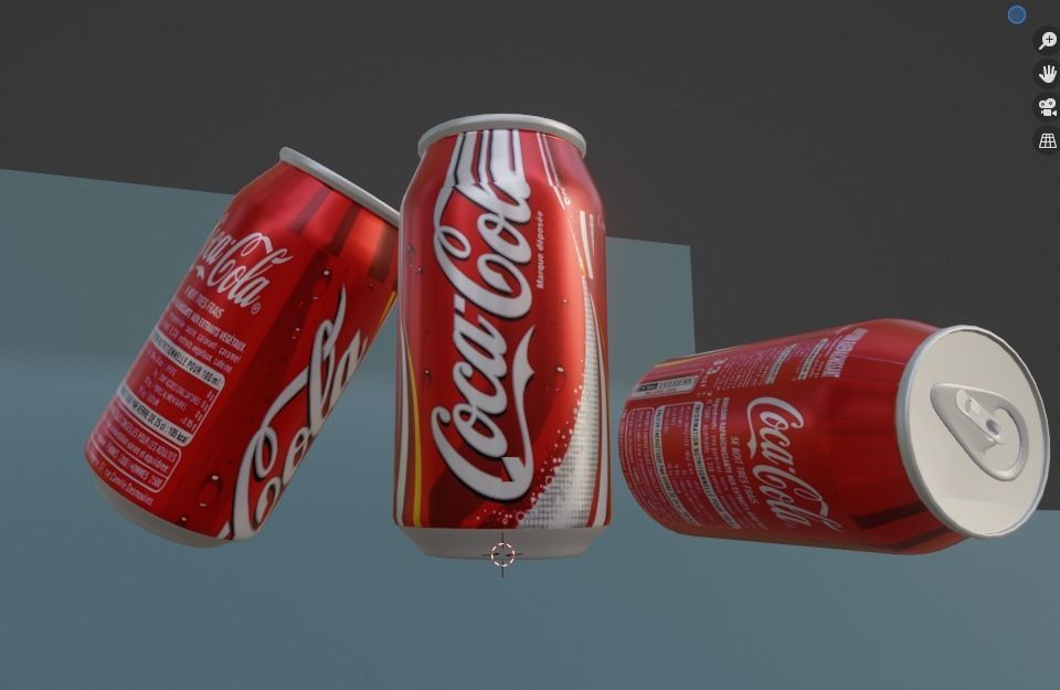 3D model coca cola can 3d model VR / AR / low-poly | CGTrader