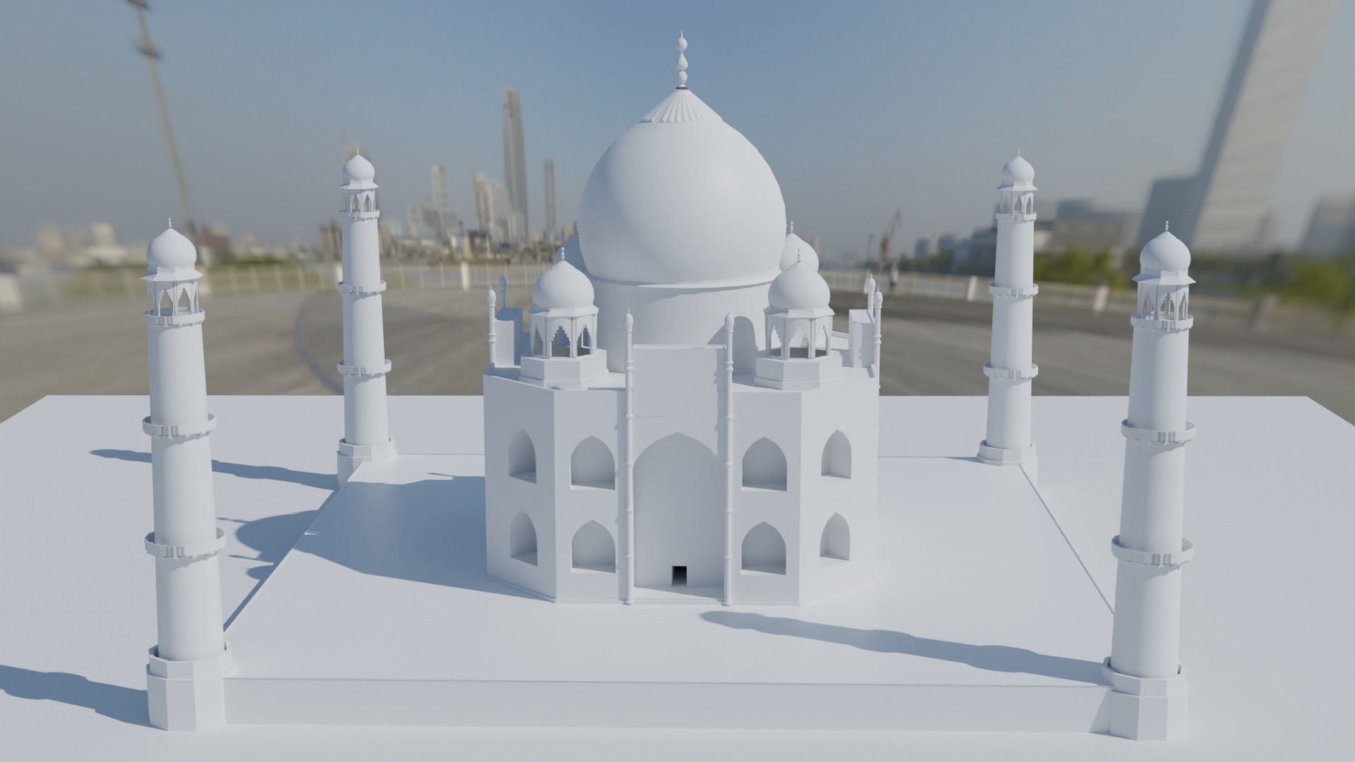 3d Taj Mahal 3D model | CGTrader