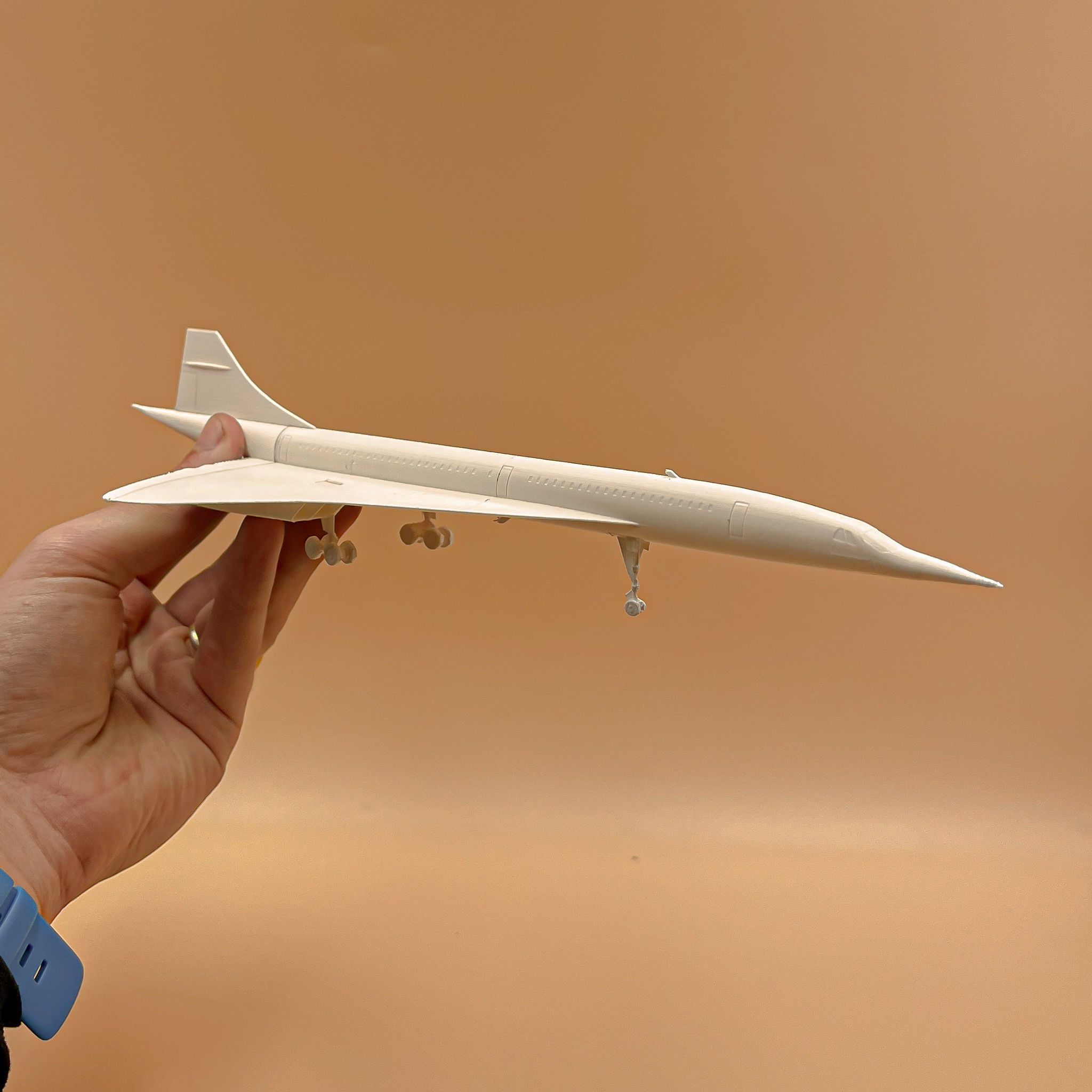 Airplane Concorde Scale 1 200 3D model 3D printable | CGTrader