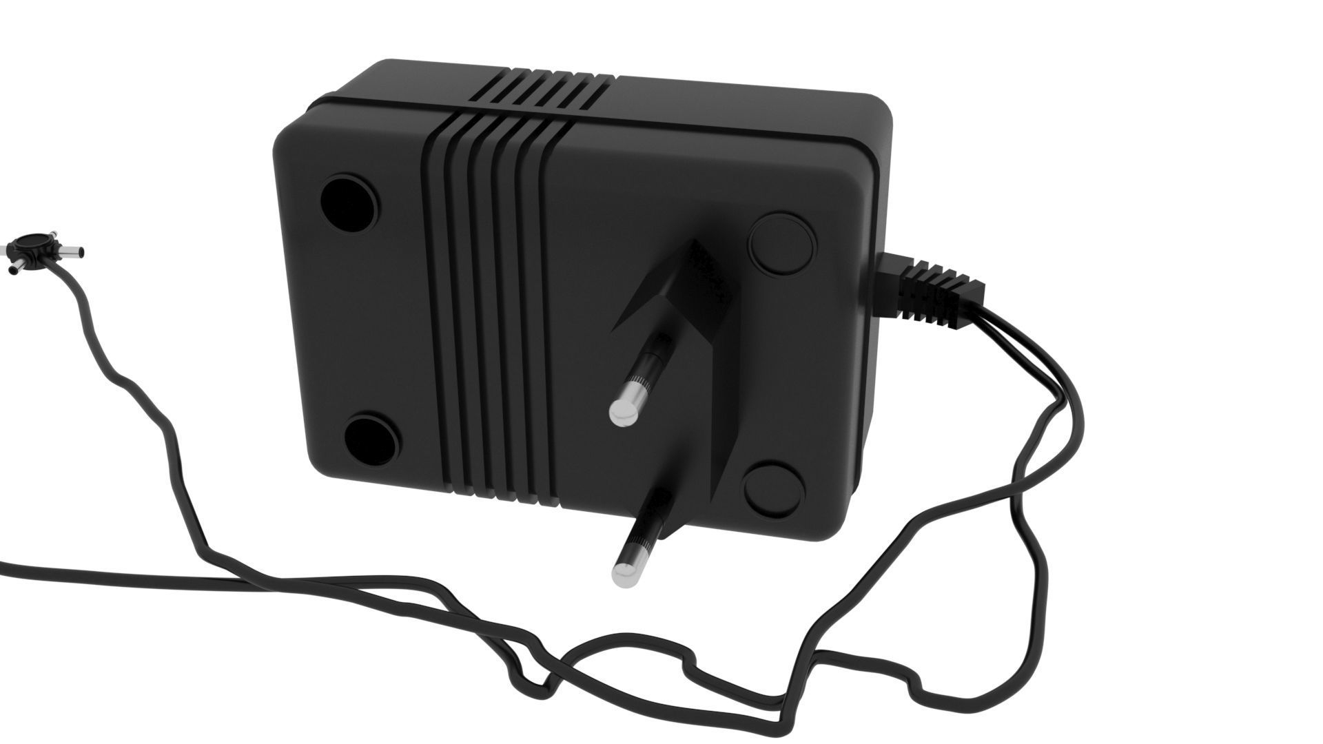 Newstar Ac Dc Power Adapter 3D model | CGTrader