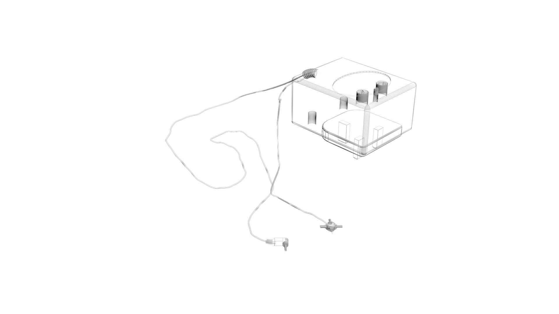 Terminator Ac Dc Power Adapter 3D model | CGTrader