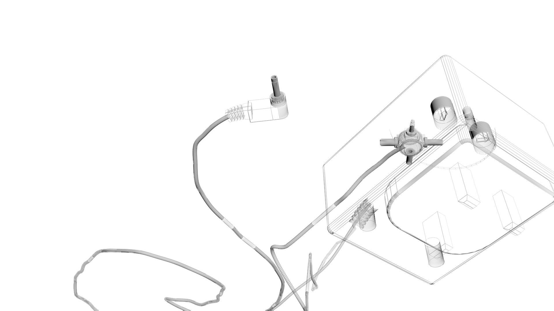 Terminator Ac Dc Power Adapter 3D model | CGTrader