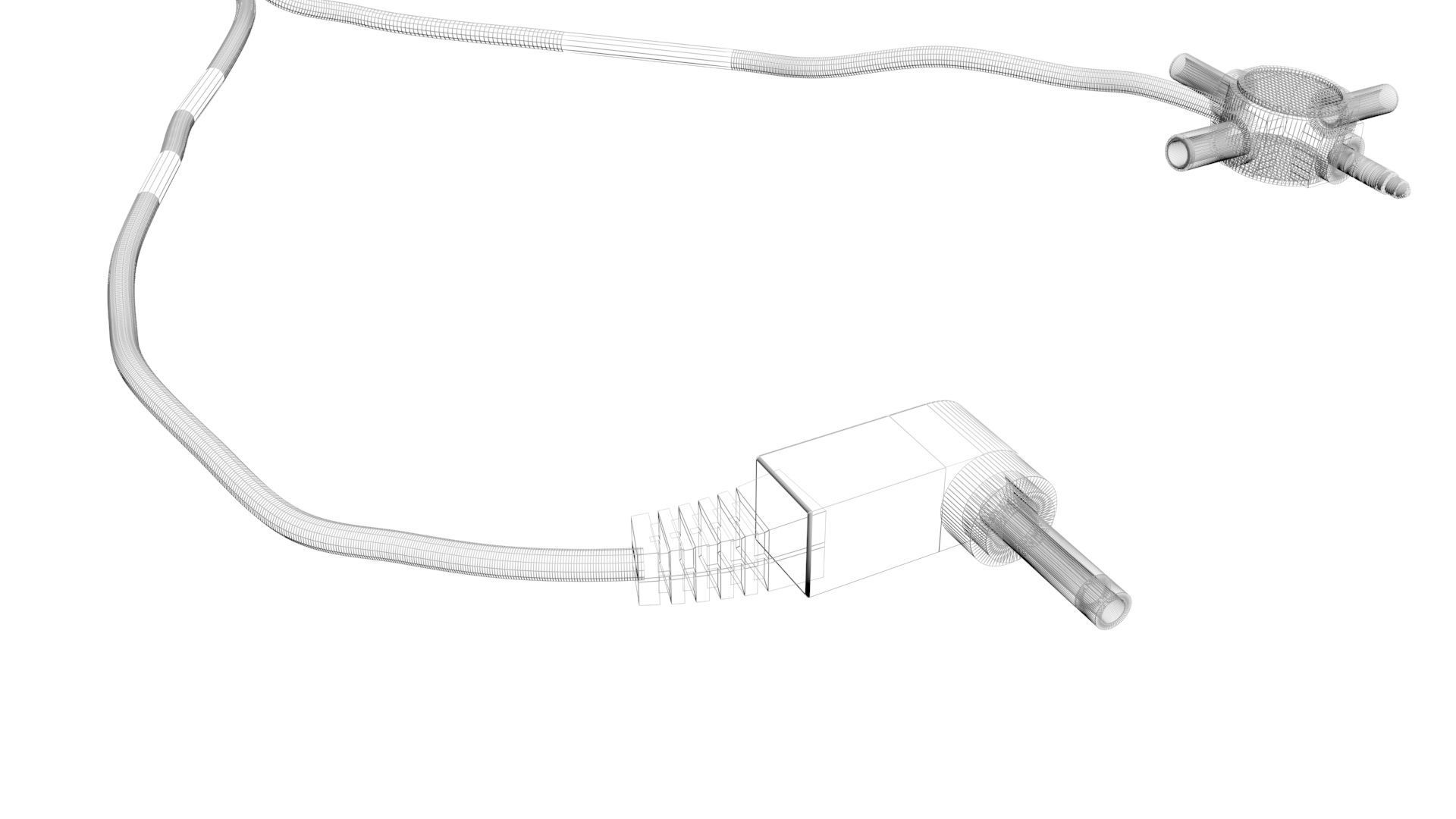 Terminator Ac Dc Power Adapter 3D model | CGTrader