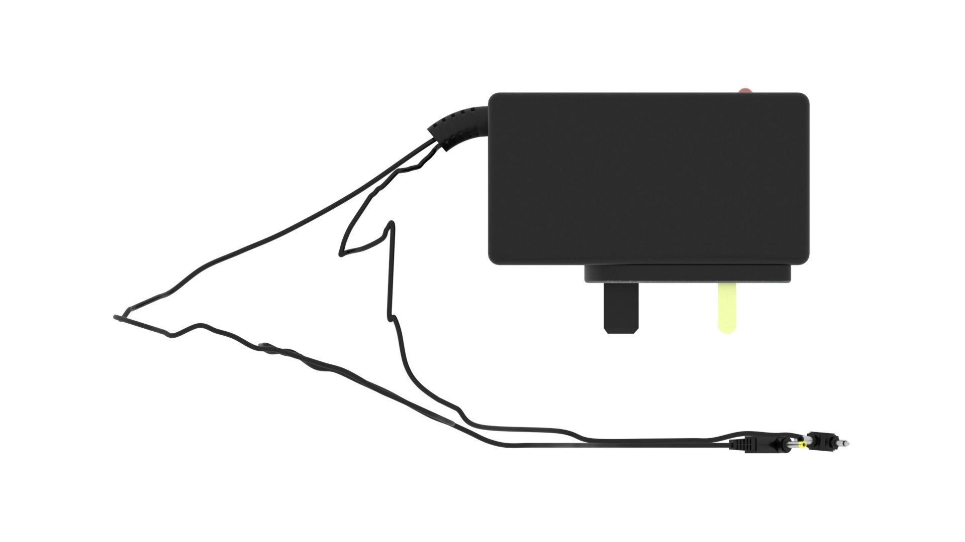 Terminator Ac Dc Power Adapter 3D model | CGTrader