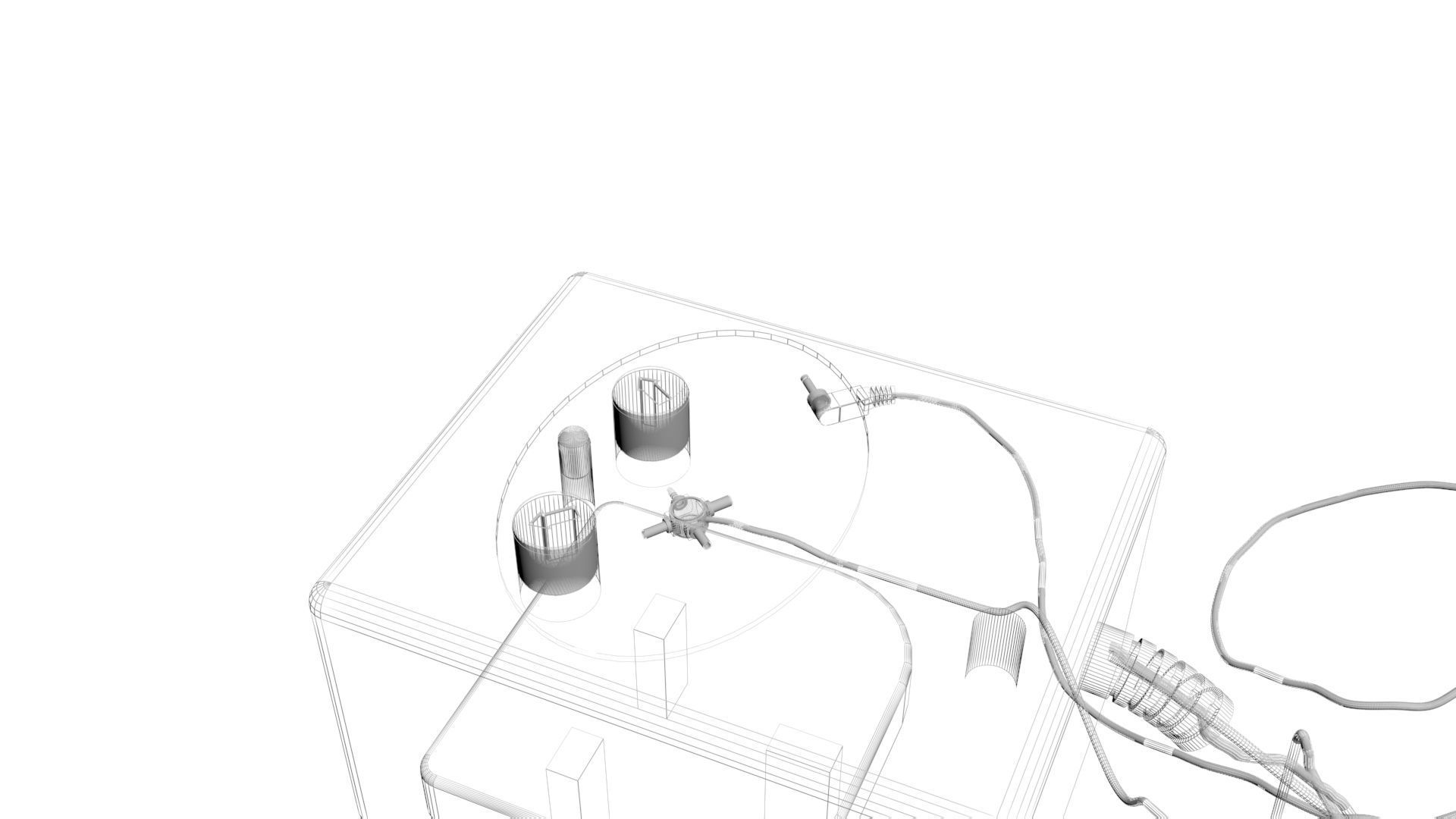 Terminator Ac Dc Power Adapter 3D model | CGTrader