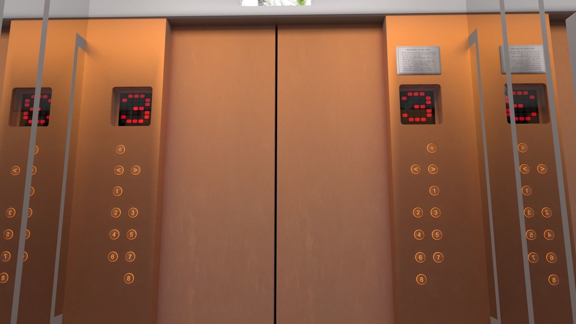 Elevator 3D model | CGTrader