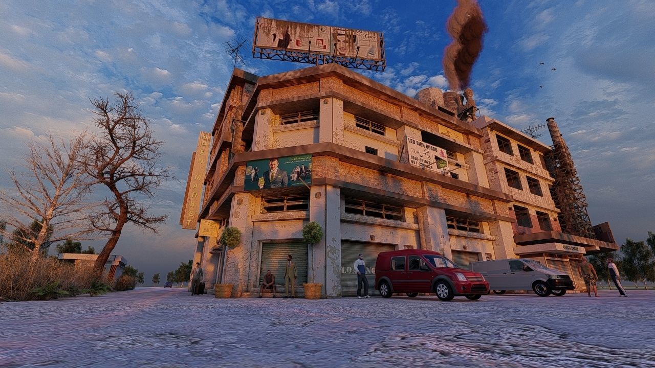 3D model Markets market design VR / AR / low-poly | CGTrader