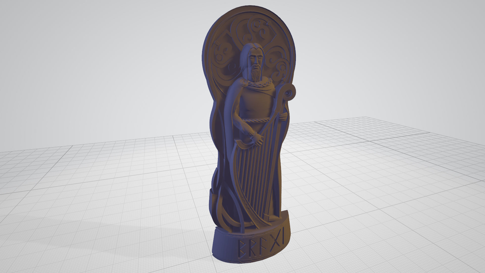 BRAGI GODDESS STL 3D model 3D printable | CGTrader