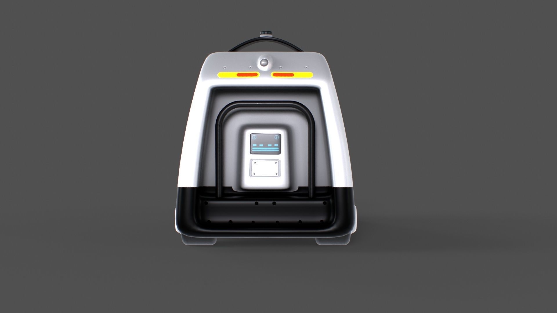 3D model Autonomous Robot Sweeper VR / AR / low-poly | CGTrader