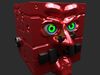 3D model low poly evil cube VR / AR / low-poly | CGTrader
