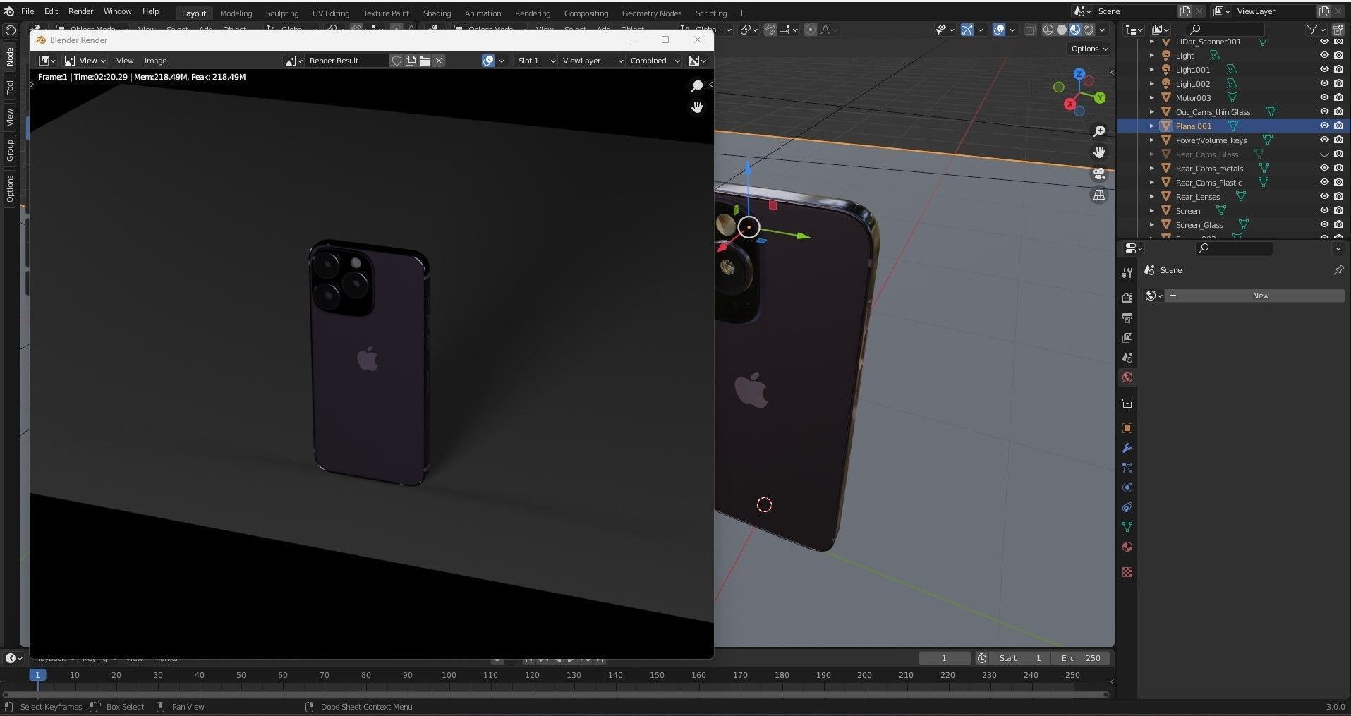 Apple iPhone 14 Pro Max 3D model | CGTrader