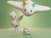 Pokemon - Togepi Togetic and Togekiss with 2 poses 3D model 3D ...