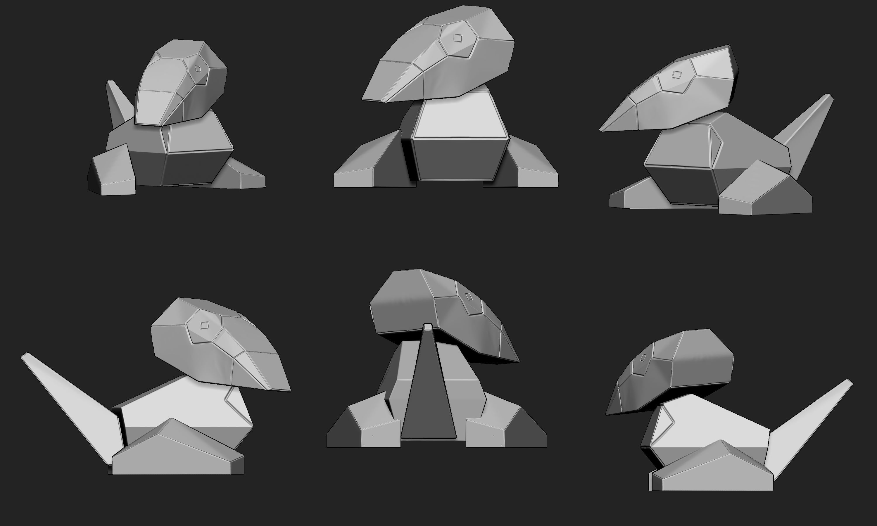 Pokemon - Porygon with 2 poses 3D model 3D printable | CGTrader