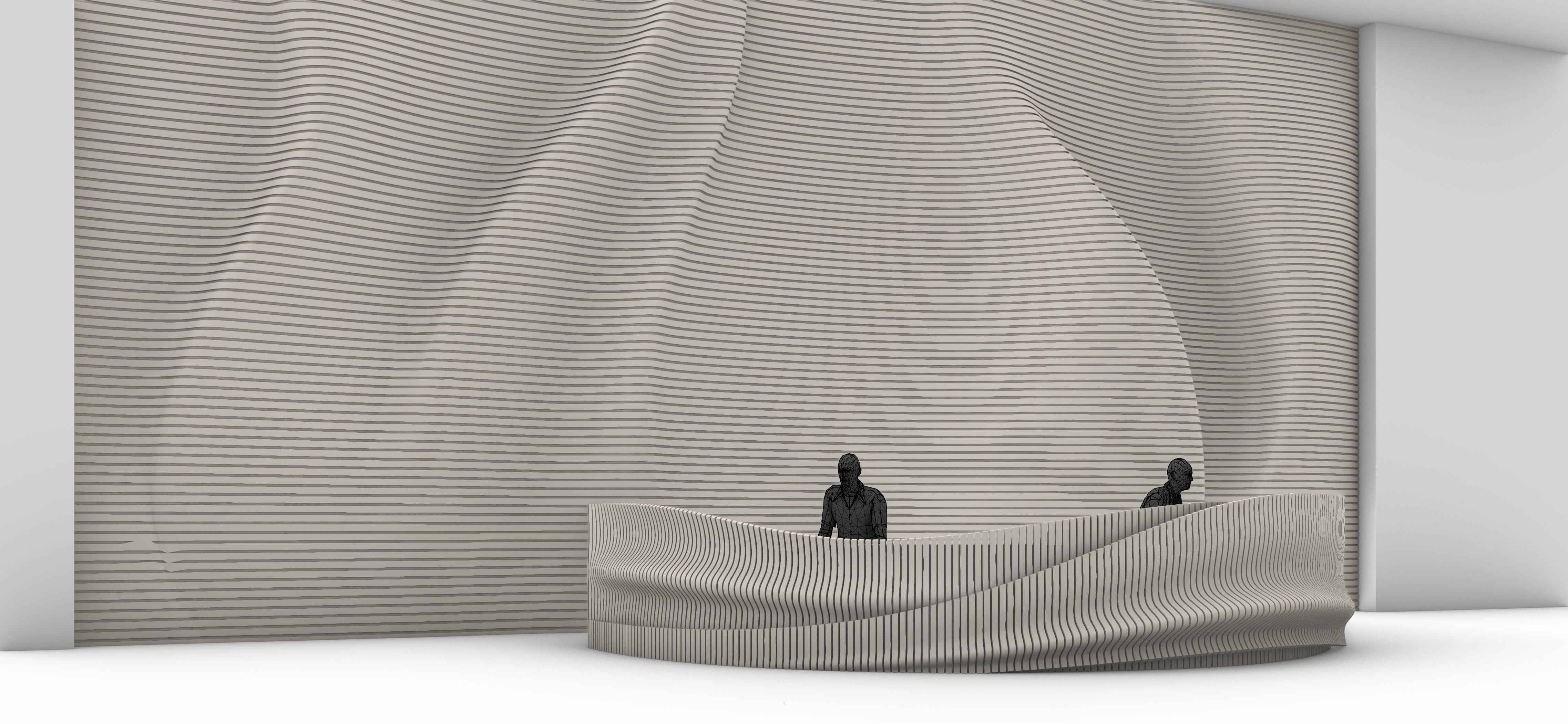 Parametric Reception 3D model | CGTrader