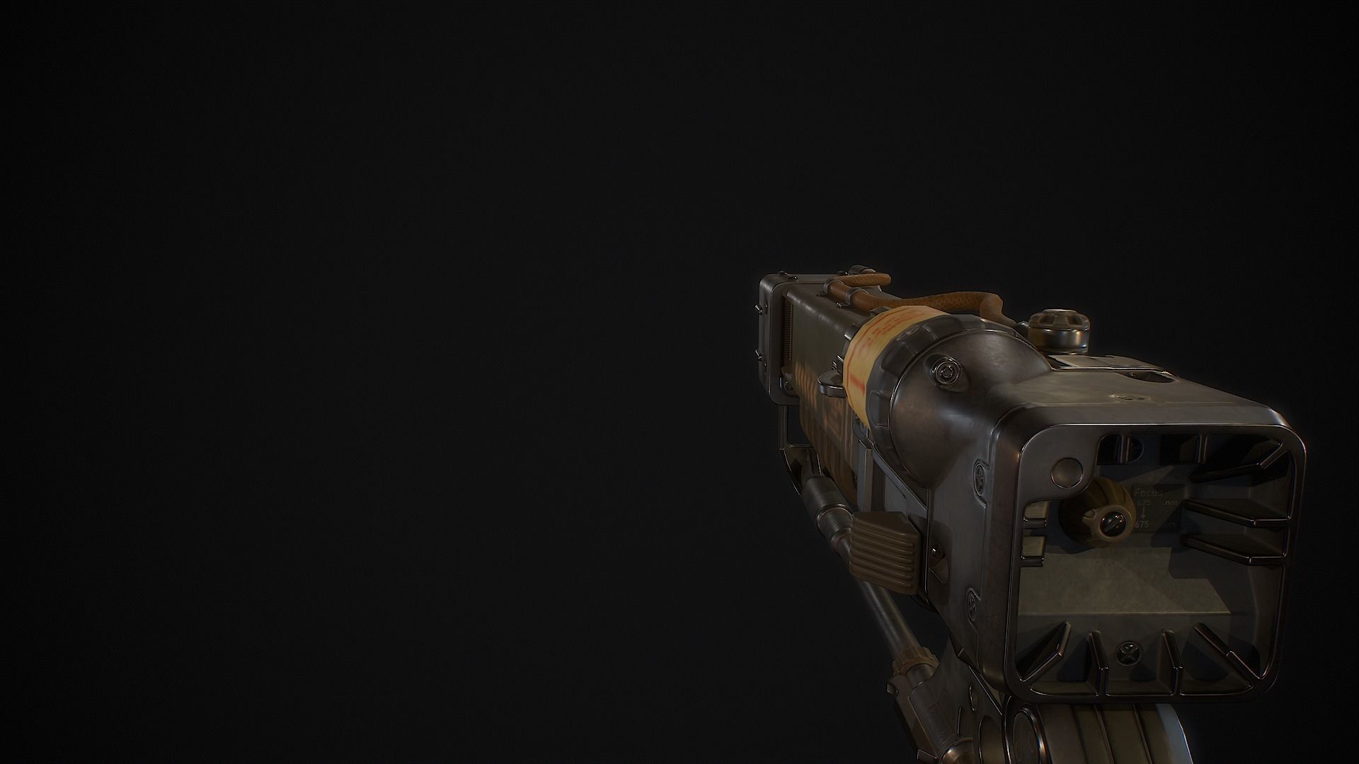 3D model Laser Rifle AER9 VR / AR / low-poly | CGTrader