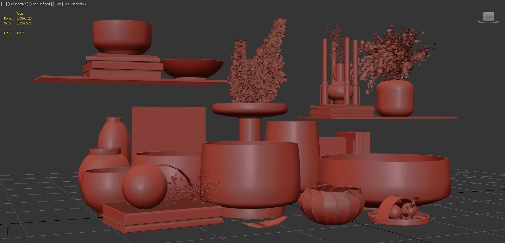 Decor Set 044 3D model | CGTrader