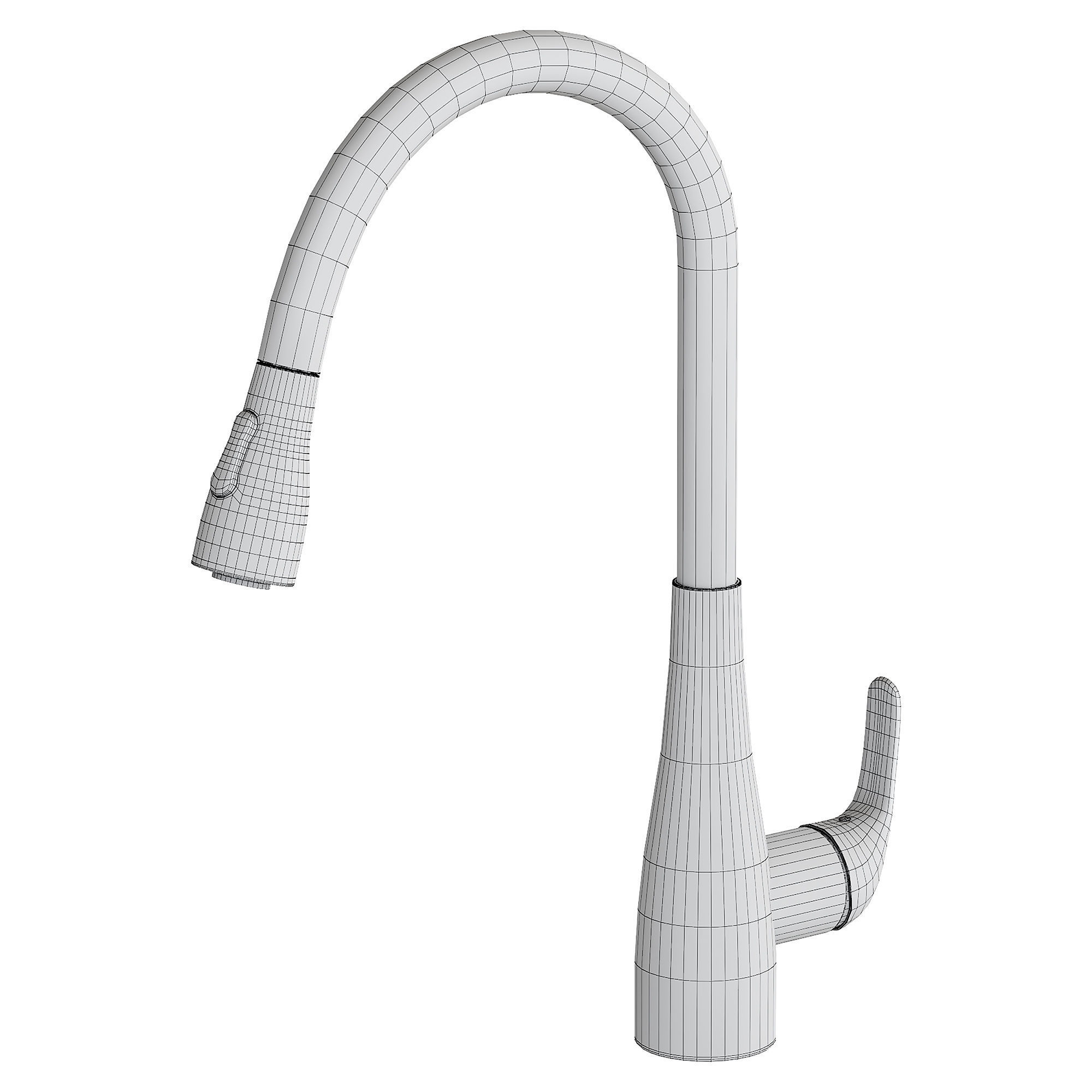 Two-way kitchen faucet 3D model | CGTrader