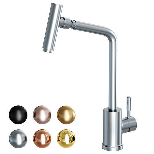 Kitchen faucet BelBagno BB-LAM16-IN 3D model | CGTrader
