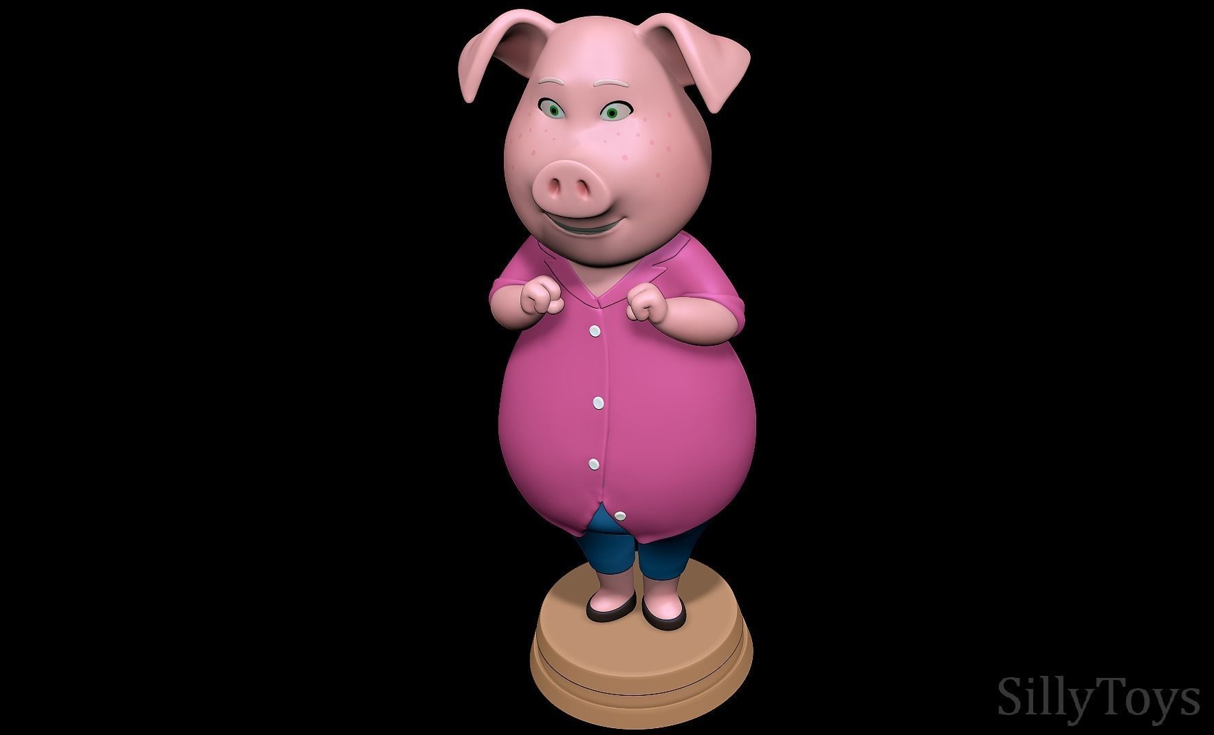 Rosita - Sing 3D print model 3D model 3D printable | CGTrader