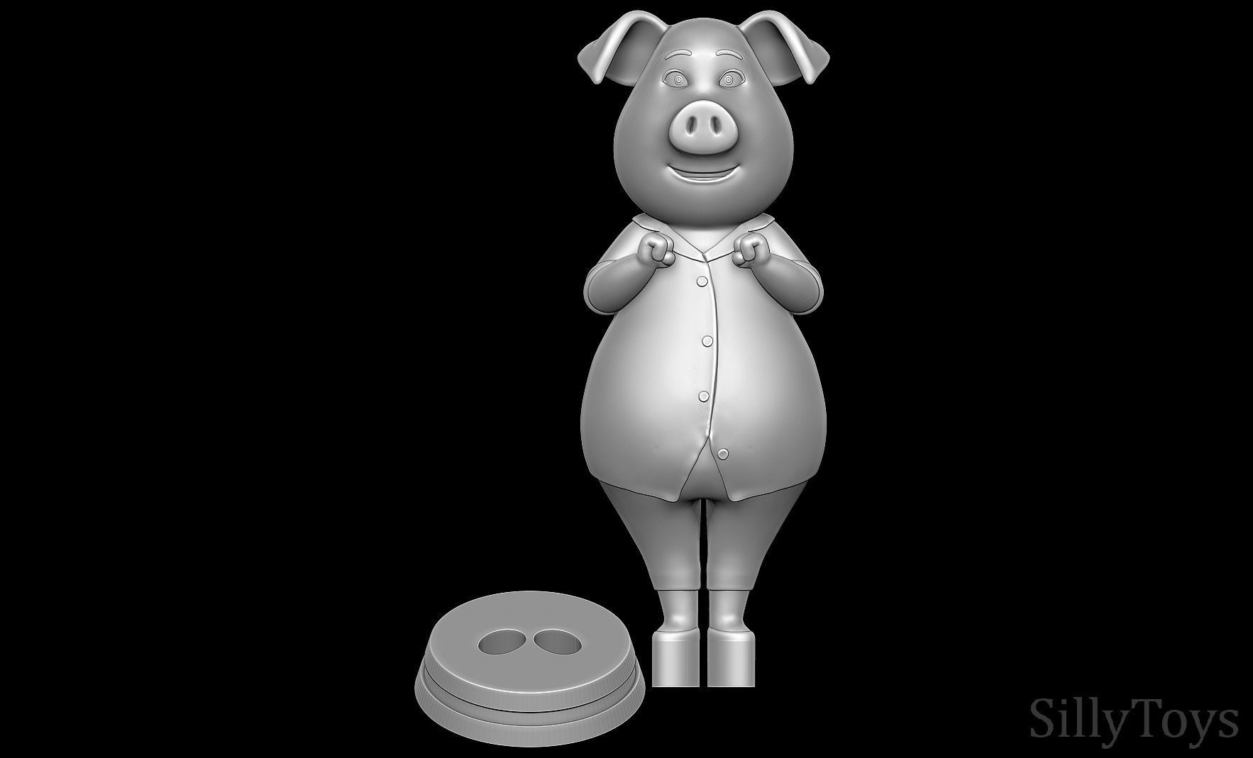 Rosita - Sing 3D print model 3D model 3D printable | CGTrader