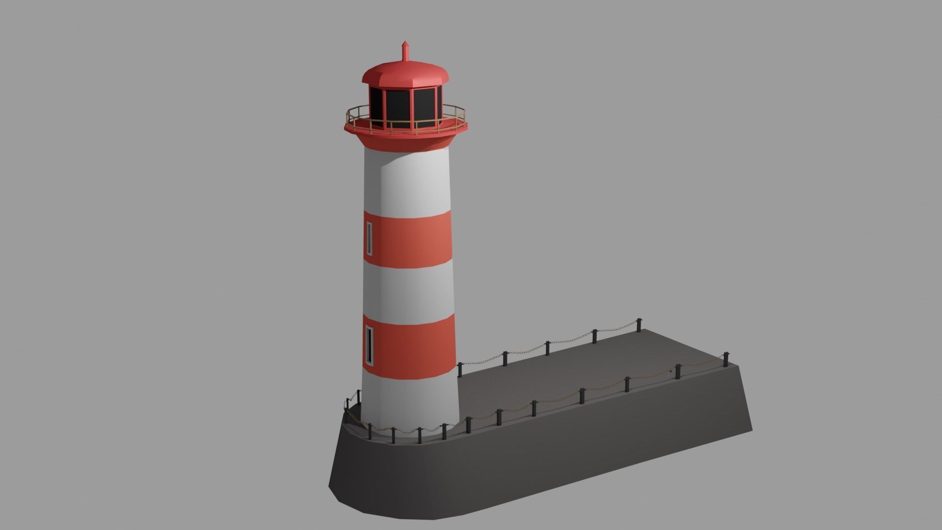 3D model Lighthouse VR / AR / low-poly | CGTrader