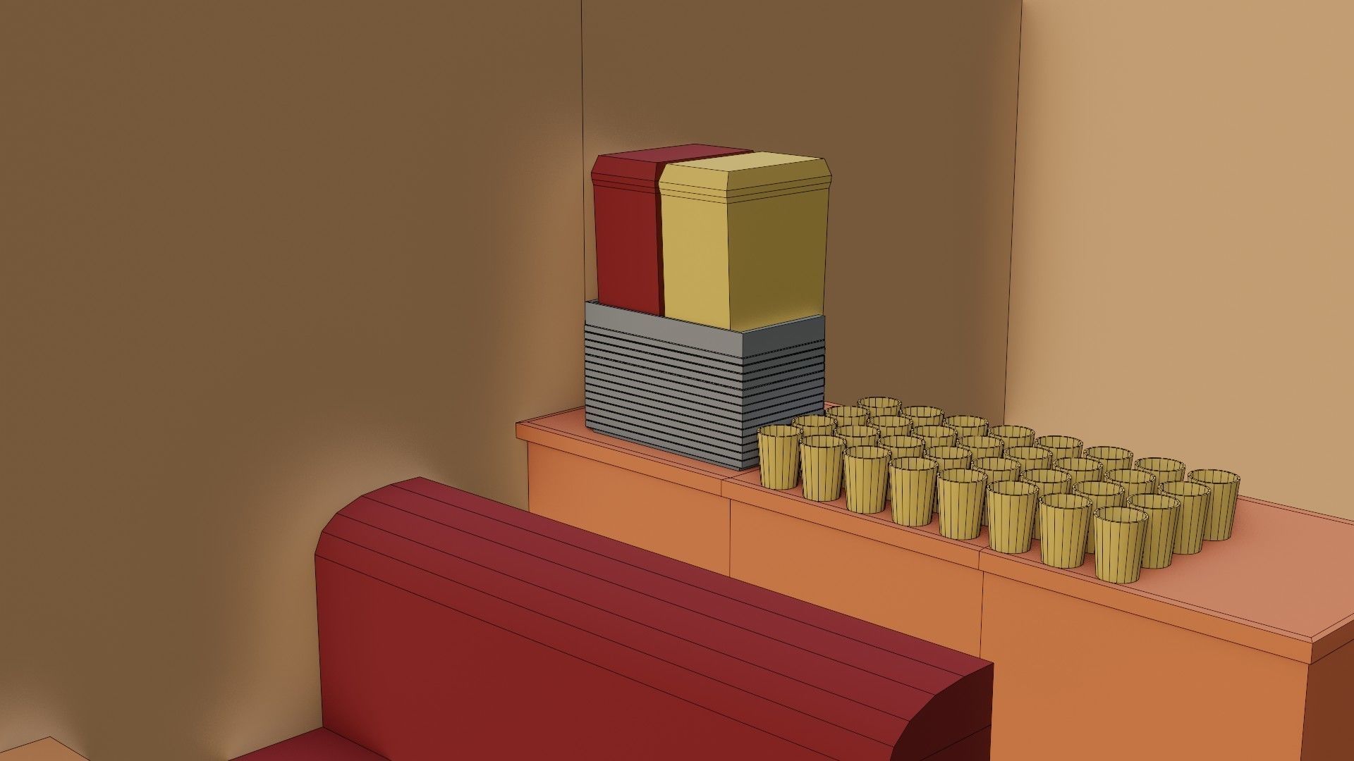 3D model lemonade city ready for animation VR / AR / low-poly | CGTrader