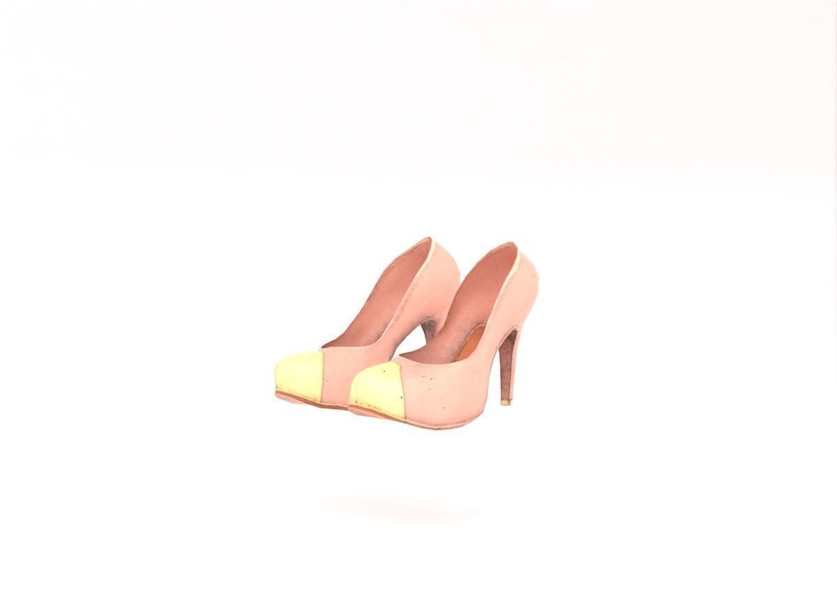 3D model High Heels Female Low Poly 4k VR / AR / low-poly | CGTrader
