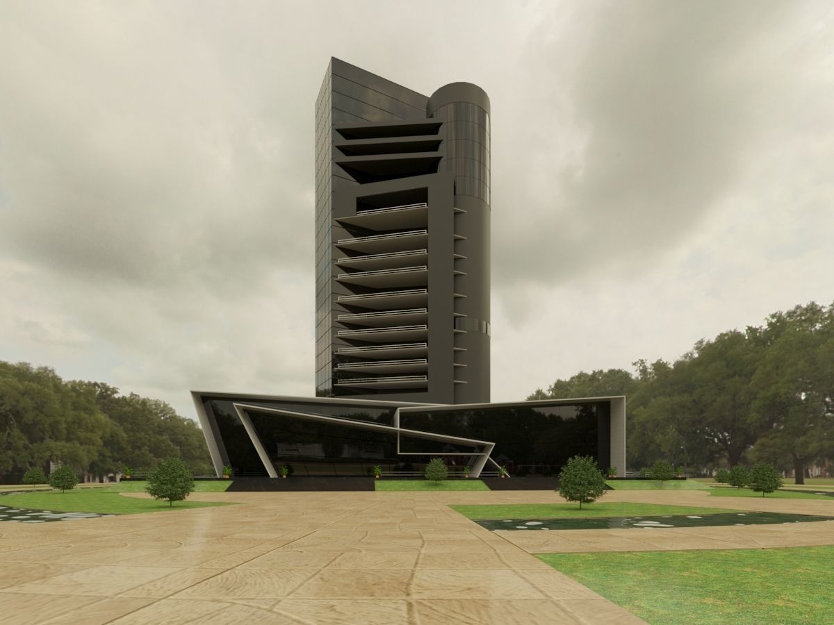 Corona - 3ds max Scene Files - House Exterior 3D model free 3D model ...