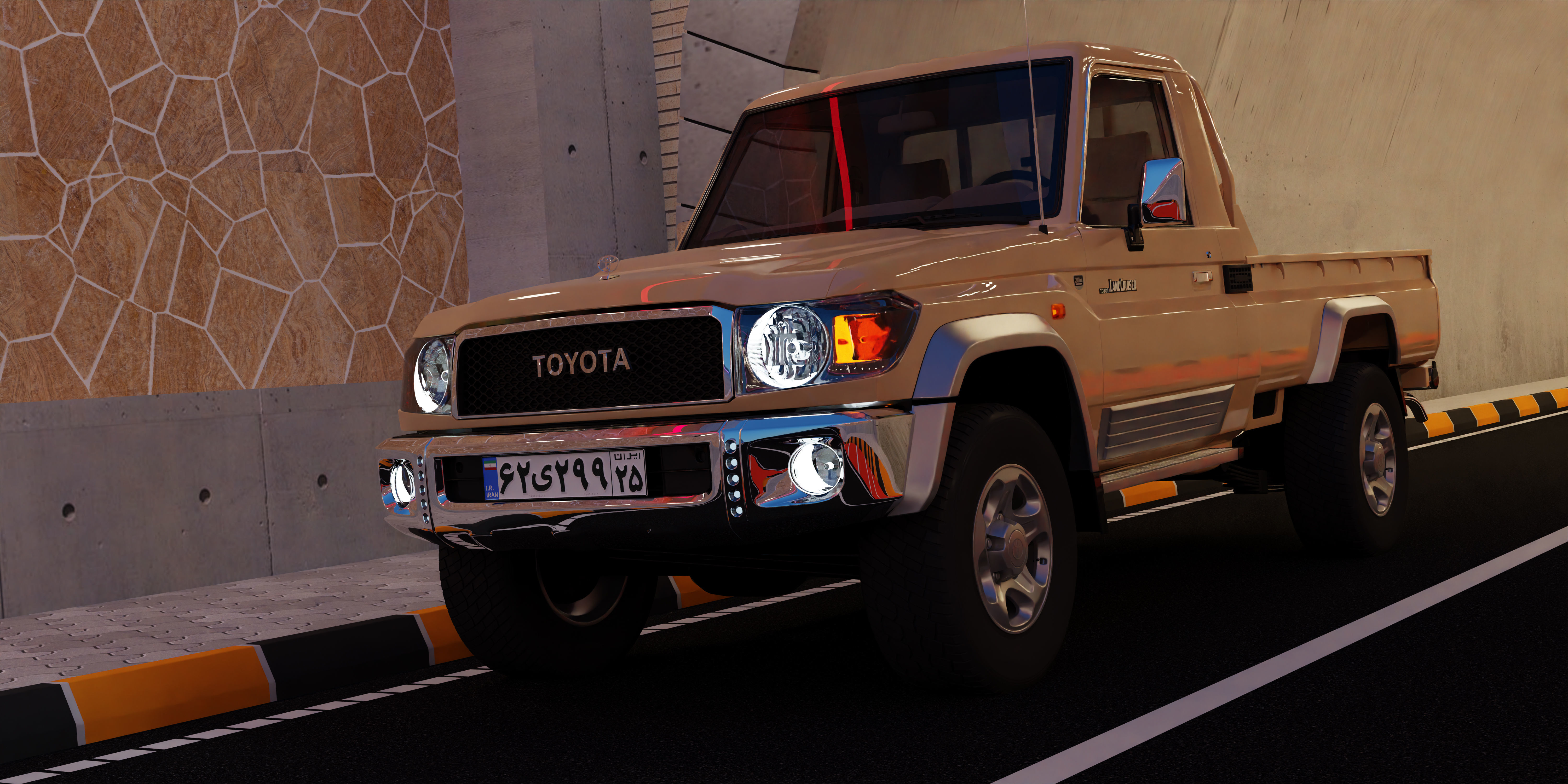 Iran License Plate- Pelak iran 3D model | CGTrader